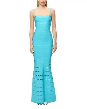 Herve Leger The Elora Gown - Reef