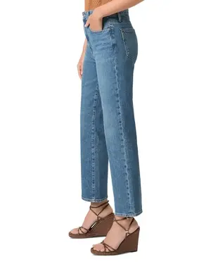 Paige Stevie High Rise Ankle Bootcut Jeans