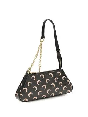 MARINE SERRE Moon Motif Shoulder Bag - Multicolor