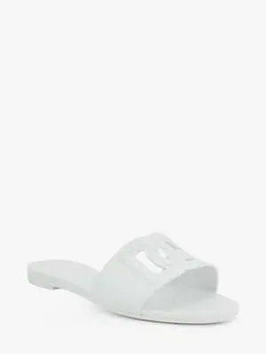 Dolce & Gabbana Pvc Sandals With Dg Logo - Multicolor