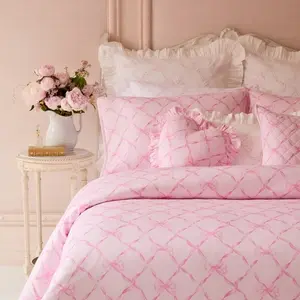 LoveShackFancy Sweetheart Printed Duvet Cover & Sham Set, Full/queen