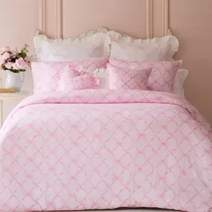 LoveShackFancy Sweetheart Printed Duvet Cover & Sham Set, Full/queen