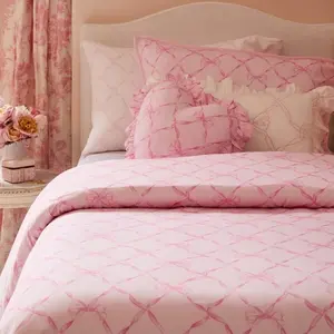 LoveShackFancy Sweetheart Printer Duvet Set, Twin/twin Xl