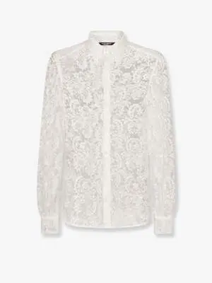 Dolce & Gabbana Martini Lace Shirt - Multicolor