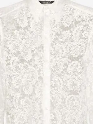 Dolce & Gabbana Martini Lace Shirt - Multicolor