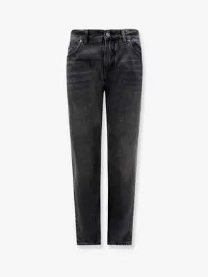 Dolce & Gabbana Black Denim Trousers - Blue