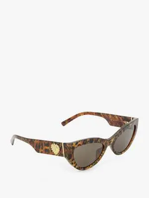 Dolce & Gabbana Acetate Cat Eye Sunglasses - Multicolor
