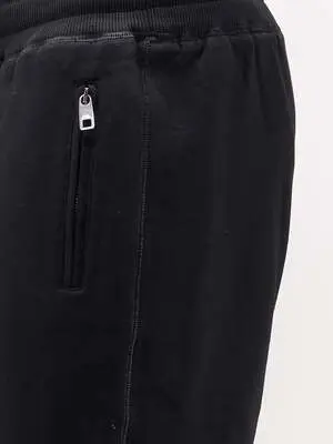 Dolce & Gabbana Cotton Bermuda Shorts With Metal Logo Patch