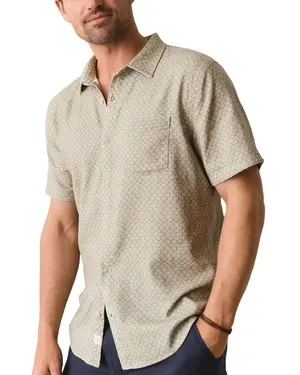 Marine Layer Classic Stretch Selvage Pocket Shirt