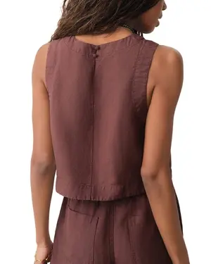 Marine Layer Quinn Cropped Tank
