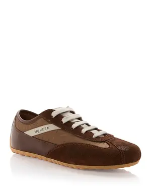 Alexander McQueen Lace Up Sneakers - Bordeaux