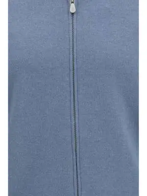 Brunello Cucinelli Pure Cashmere Zip Up Cardigan