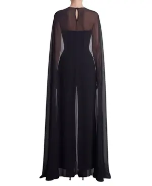 HEIRESS BEVERLY HILLS Maxi Cape Top