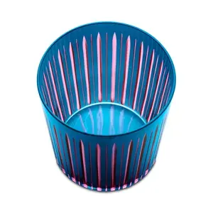 L'Objet Prism Double Old Fashioned Glasses Set Of 4 - Blue