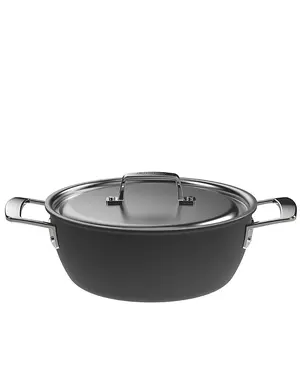 DEMEYERE 5 Stainless Steel Dutch Oven, 3.5 Qt - Black