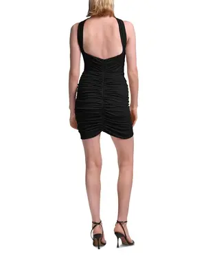Bcbgmaxazria Zoe Strapless Ruched Mini Dress