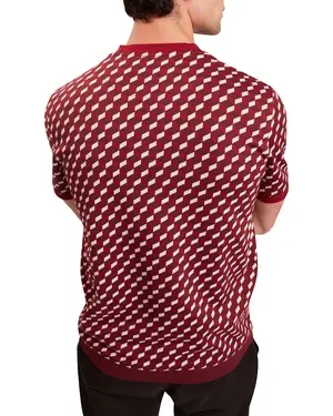Ted Baker London Ardyn Jacquard Short Sleeve Tee