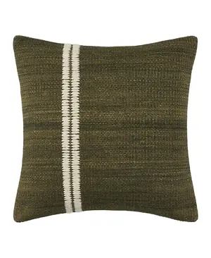 SURYA Jundah Decorative Pillow, 18l X 18w - Olive