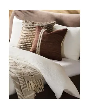 SURYA Jundah Decorative Pillow, 20l X 20w - Chestnut