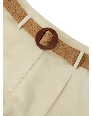 REISS Matilda Pleated Shorts
