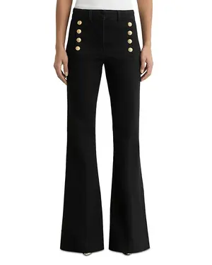 REISS Athena High Rise Jeans - Black
