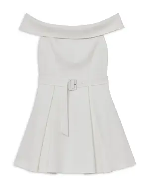 REISS Barot Fit And Flare Dress