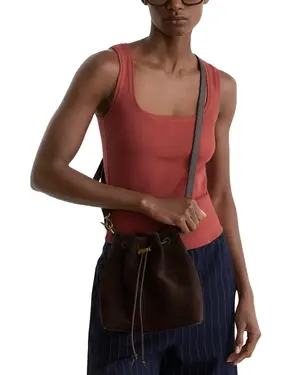 REISS Riva Square Neck Vest