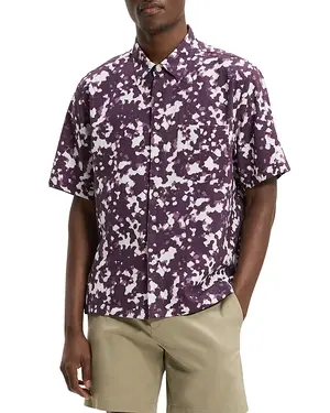 Theory Weekend Baltic Print Shirt - Grapevine Multi