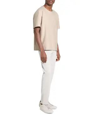 Theory Silver Cloud Soft Terry Boxy T-shirt