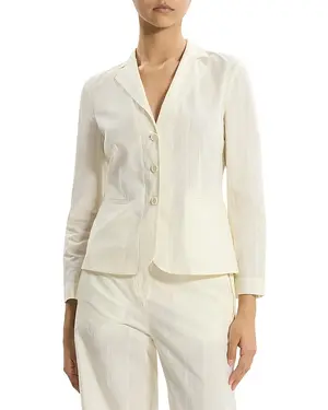Theory Button Front Blazer