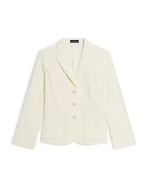 Theory Button Front Blazer