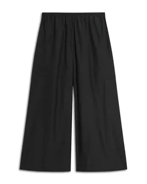 Theory Cropped Wide-leg Pants
