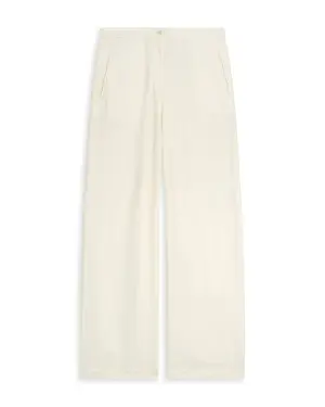 Theory Flowy Wide Leg Pants Cotton