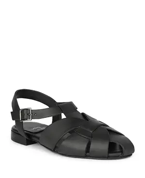Jeffrey Campbell Fisherman Sandals - Black