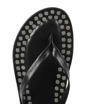 Jeffrey Campbell Studded Flat Thong Sandals