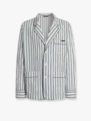 Dolce & Gabbana Vanity Froisse Fabric Dressing Gown Shirt - Multicolor