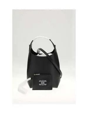 Celine Teen Hobo - Black