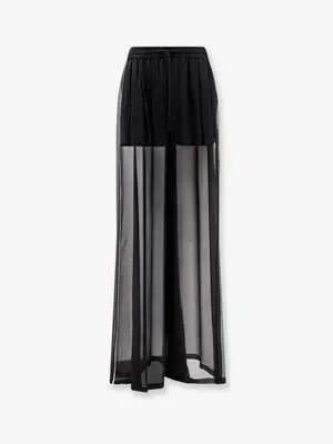 Dolce & Gabbana Silk Trousers - Multicolor
