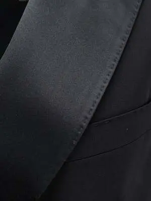 Dolce & Gabbana Virgin Wool And Silk Blend Tuxedo Vest