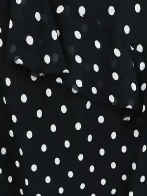SELF-PORTRAIT Polka Dot Viscose Dress