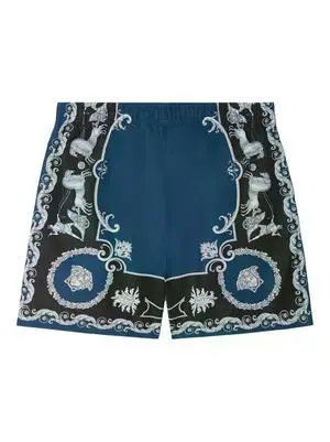 Versace Baroque Print Swim Shorts