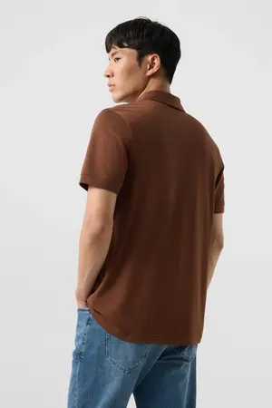 Bogner Timo Piqué Polo Shirt - Brown