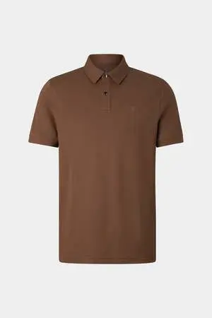Bogner Timo Piqué Polo Shirt - Brown
