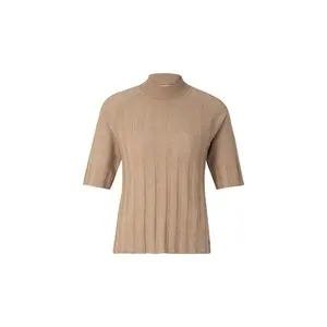 Bogner Virgin Wool Cashmere Shirt Tina - Camel