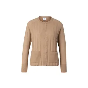 Bogner Tanja Virgin Wool Cashmere Cardigan - Camel