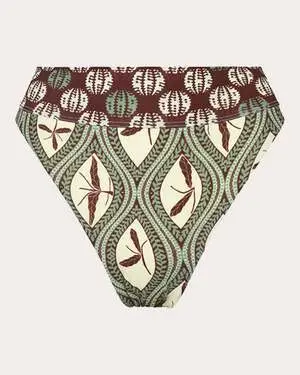 AGUACLARA Le Bedouine High-rise Bikini Bottoms - Multicolor