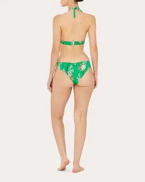 AGUACLARA Jade Missy Halter Bikini Top