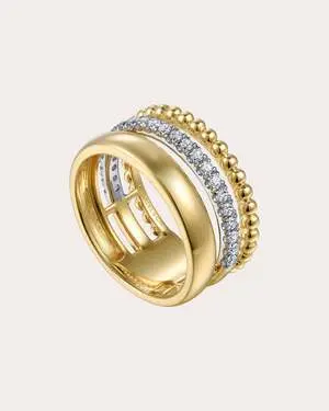 Gabriel & Co. 14k Diamond Stackable Ring