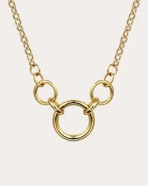 GABRIEL & CO. 14k Yellow Chain Link Pendant Necklace