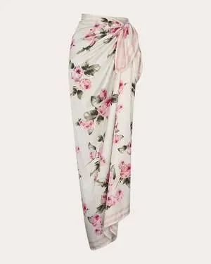 AGUACLARA La Rose Pareo Scarf - Pink